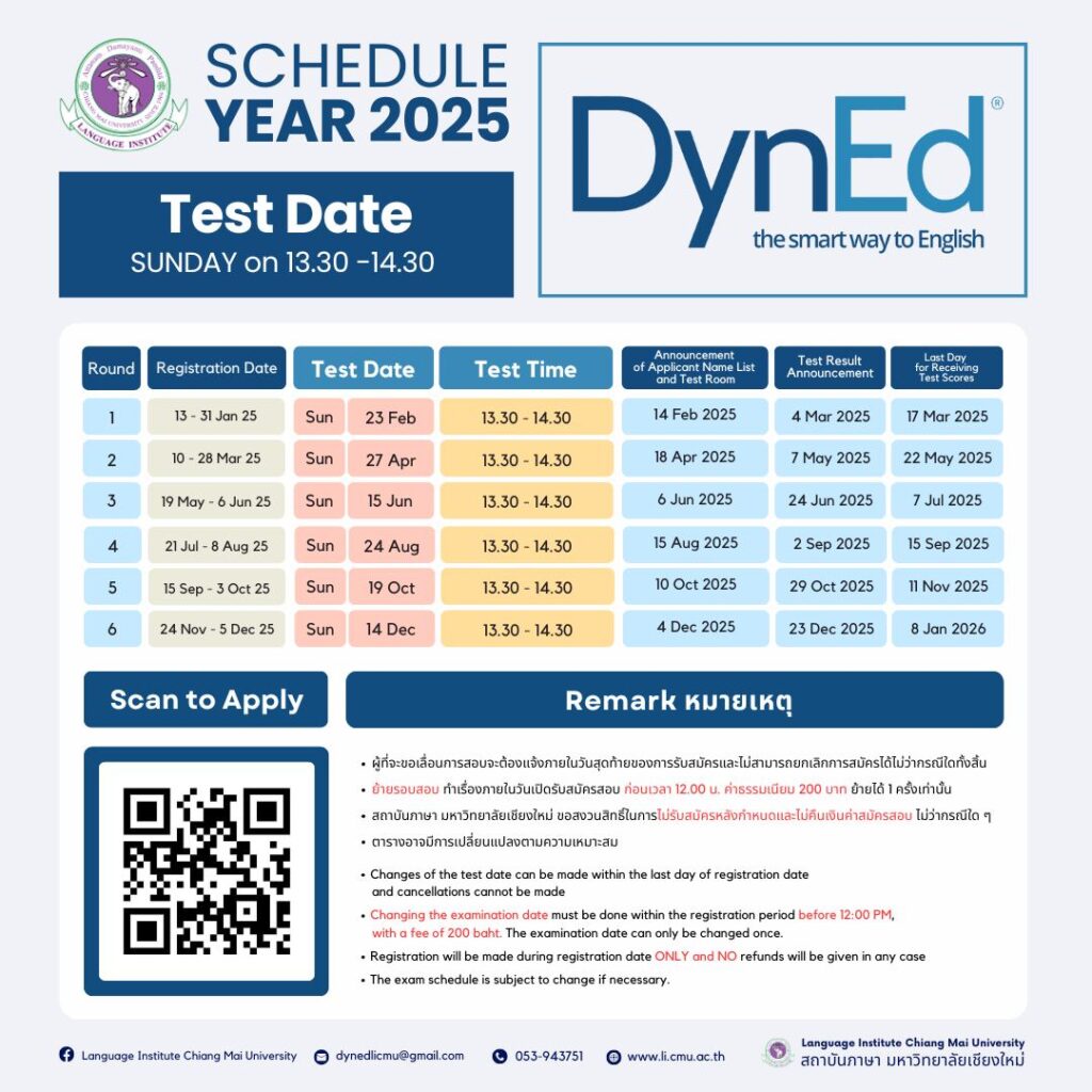 DYNED - Language Institute Chiang Mai University